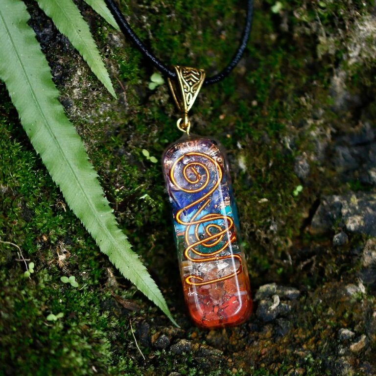 Real 7 Chakras Pendants & Mala Beads Necklaces