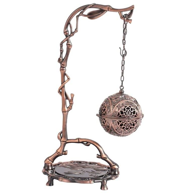 Cool Smoke Hanging Ball Chinese Dragon Incense Burner Holder