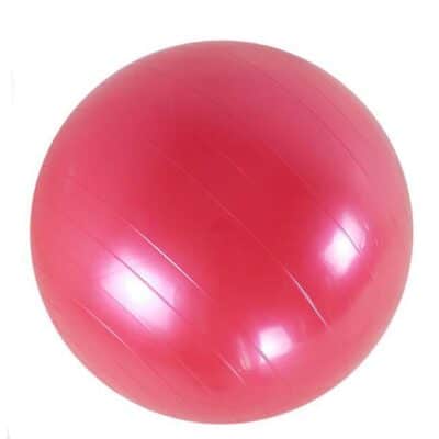 Formidable Crimson Red Yoga Medicine Ball for Flexibility Improvement