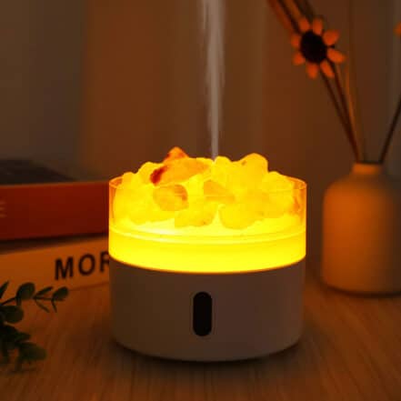 Essential Oil Aroma Diffuser Himalayan Salt Lamp