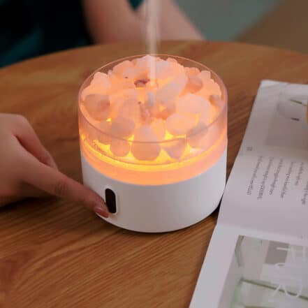 Essential Oil Aroma Diffuser Himalayan Salt Lamp
